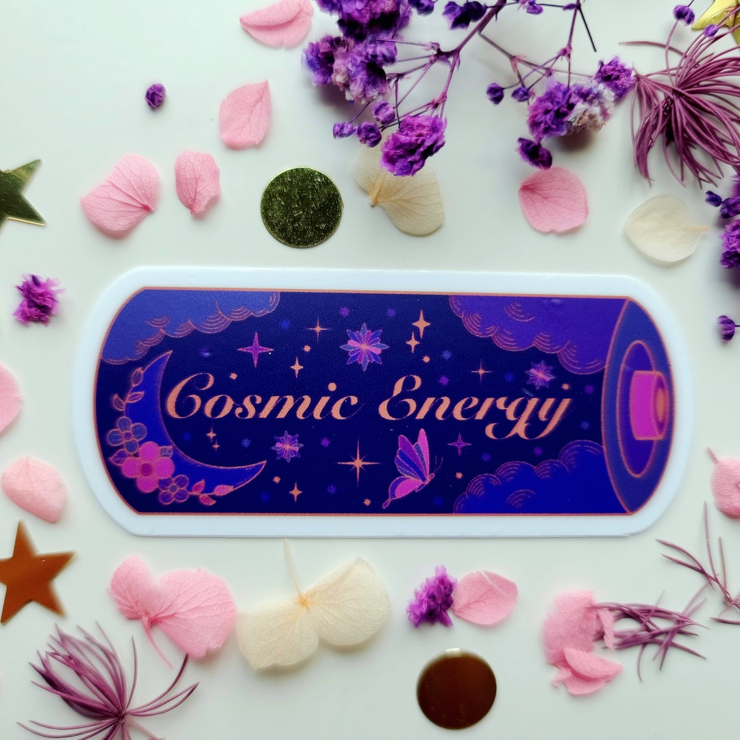 Cosmic Energy - Vinyl Sticker - Cosmic Witch Collection - Etsy