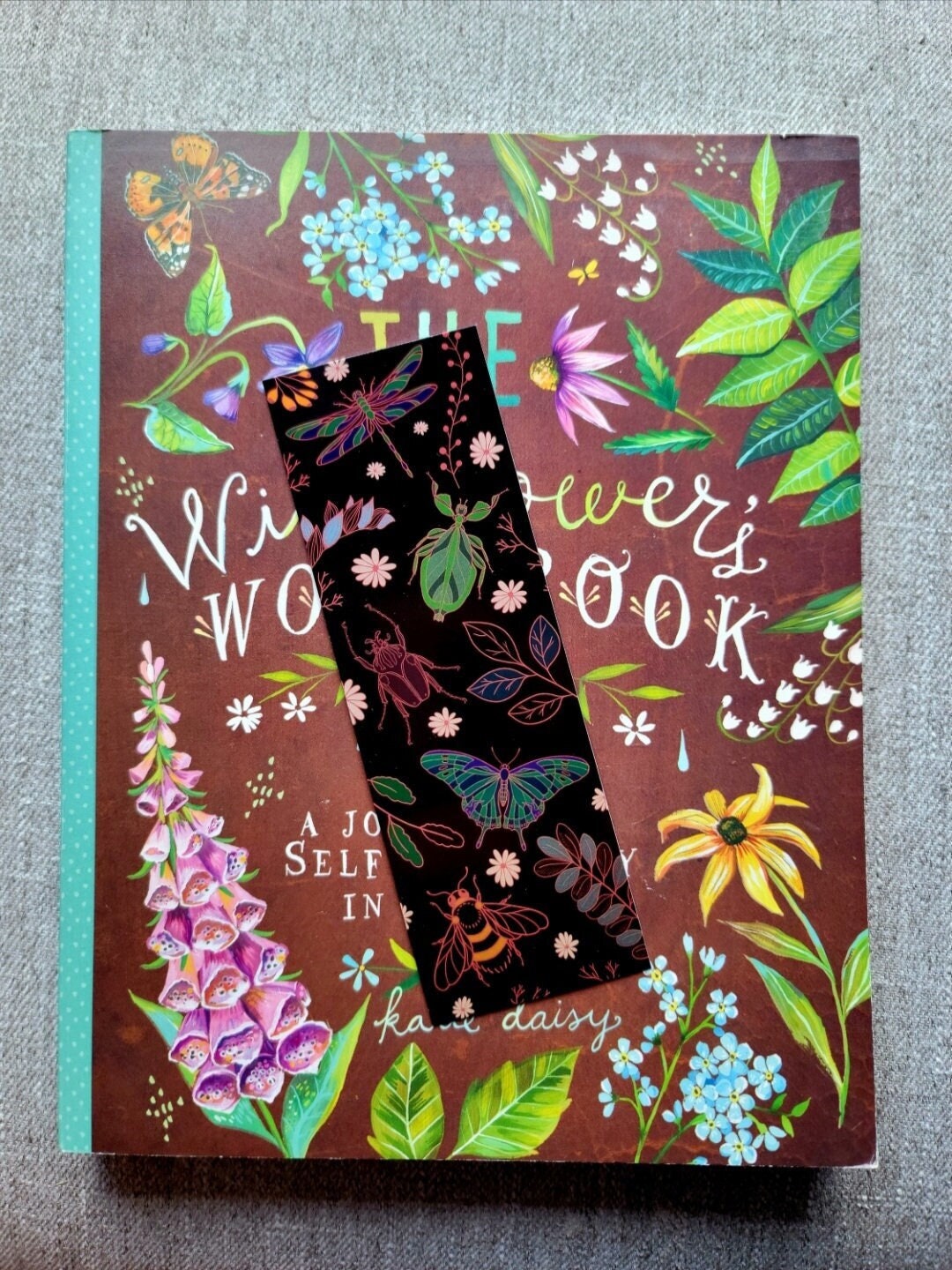 Midnight Garden Double-sided Bookmark Wisteria Woods the - Etsy