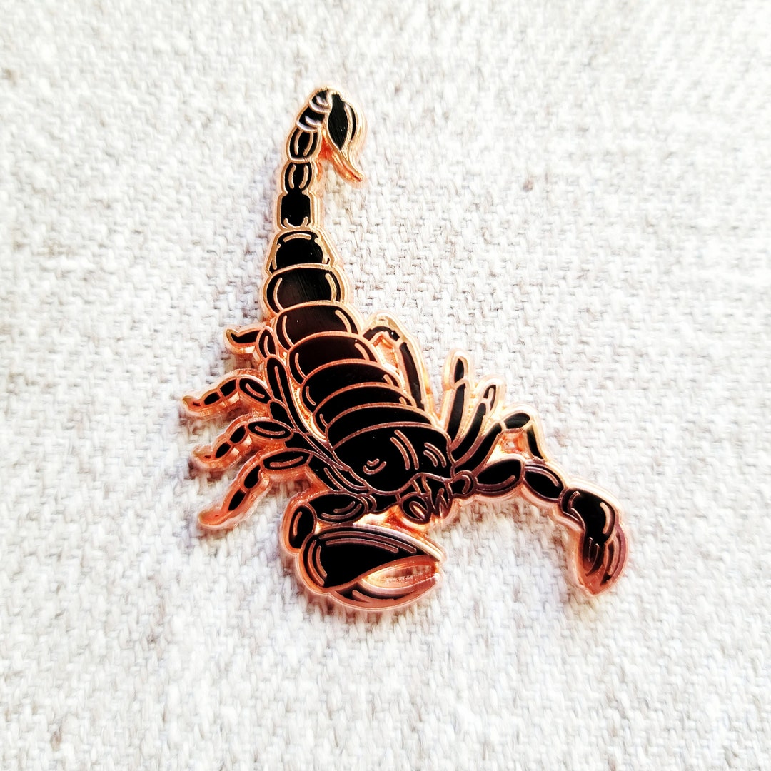 Scorpius - Winter Witch’s Familiar - Scorpion - Enamel Pin - Winter ...