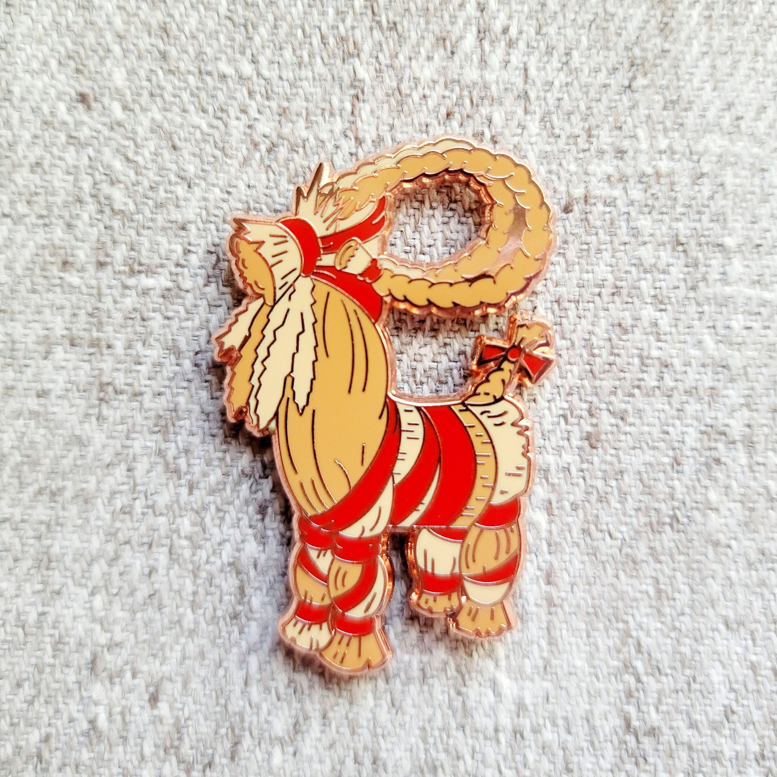 Yule Goat/jul Goat - Enamel Pin - Winter Witch the Yuletide Collection ...