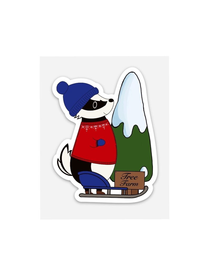 Arabella Tree Farm Vinyl Sticker Arabellas Adventures - Etsy