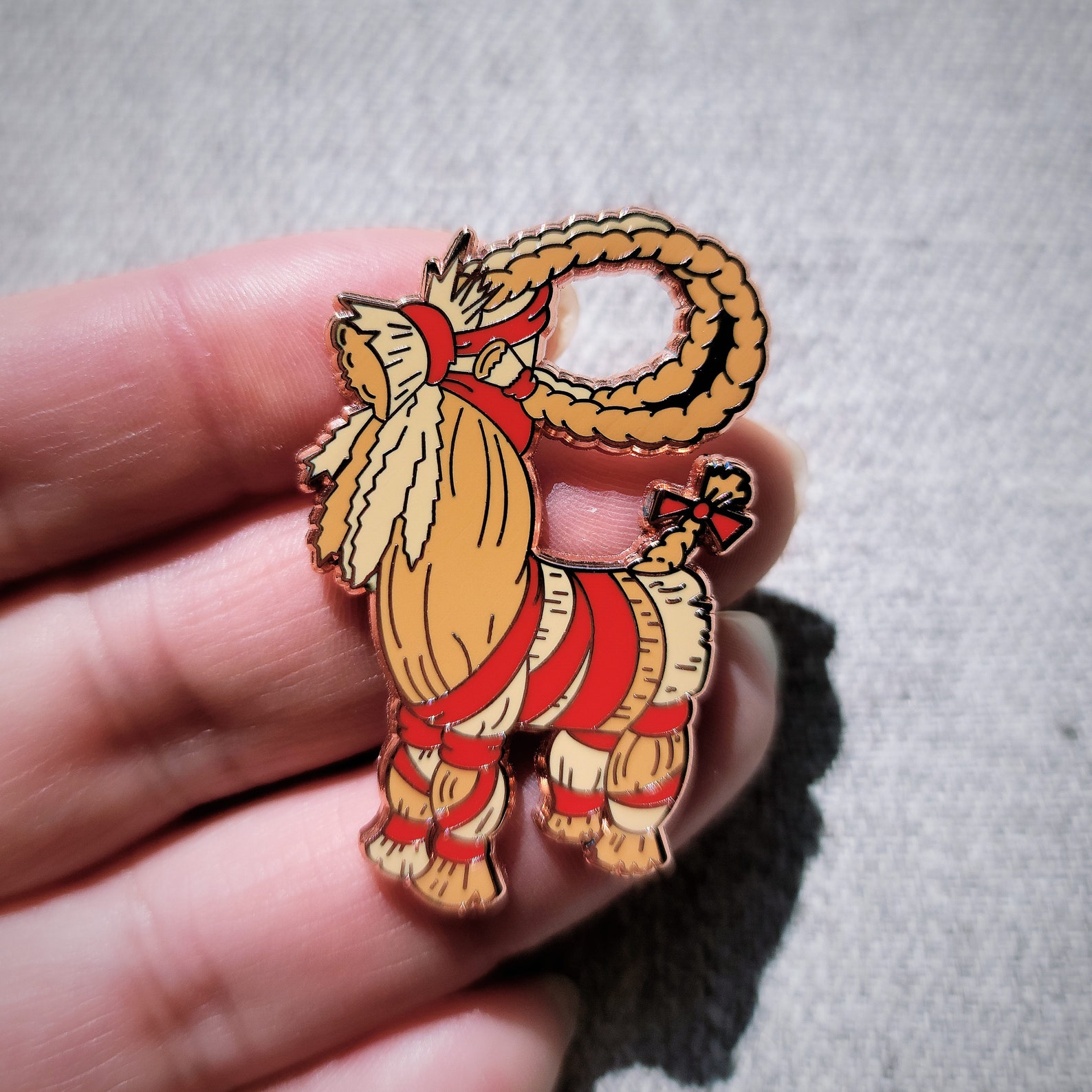 Yule Goat/jul Goat - Enamel Pin - Winter Witch the Yuletide Collection ...