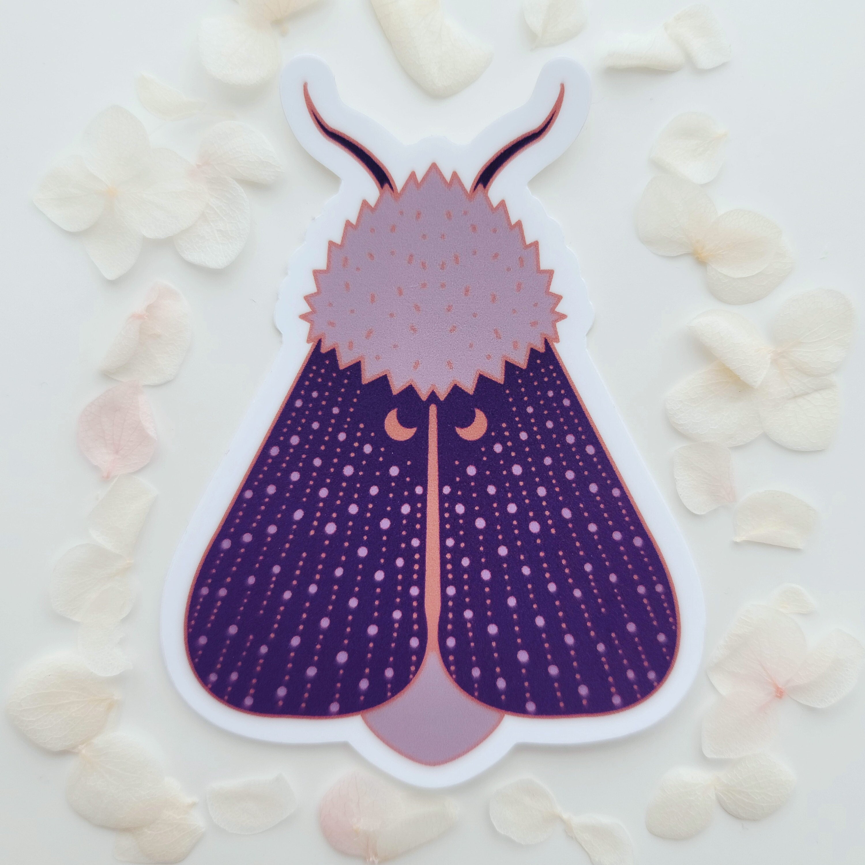 Nyx Moth Vinyl Sticker Magical Moth Collection | Etsy