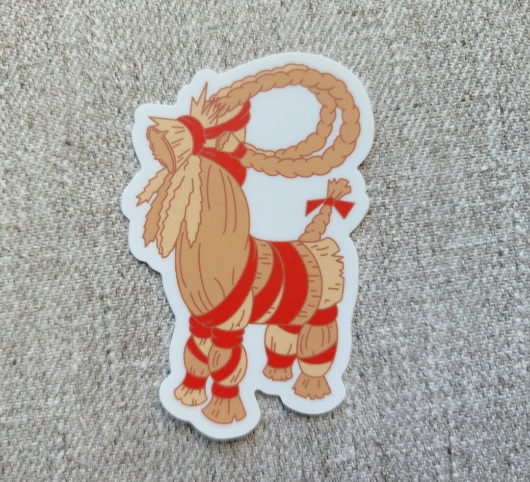 Yule Goat / Jul Goat - Vinyl Sticker - Winter Witch the Yuletide ...