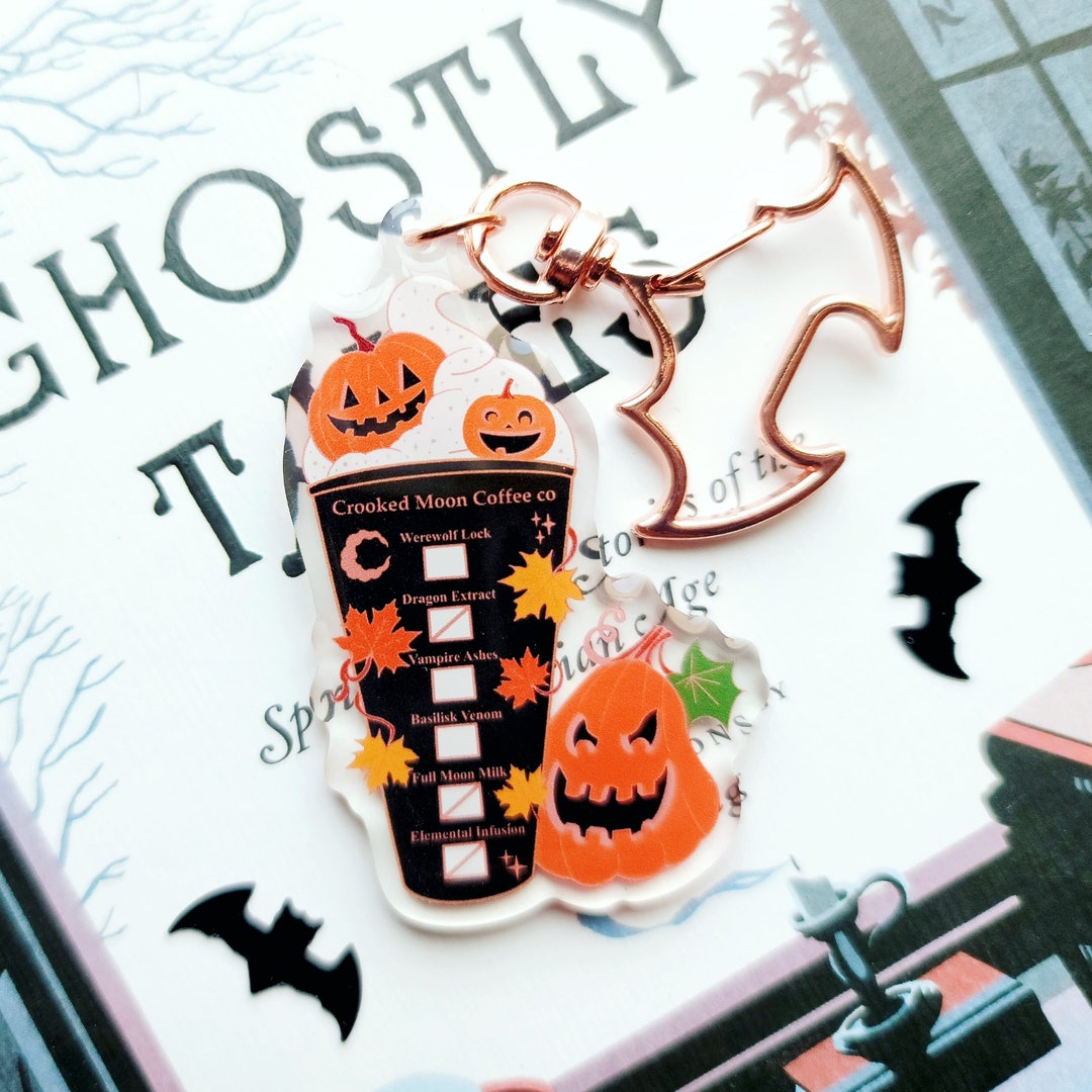 Dragon Spice Latte Keychain - Etsy