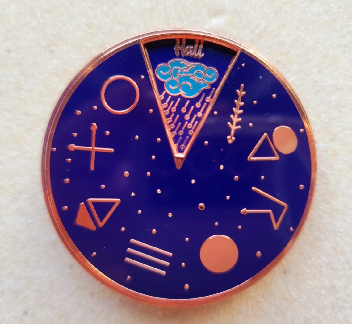 Special Edition ~ Wise Witch’s Weather Talisman - Interactive Enamel ...