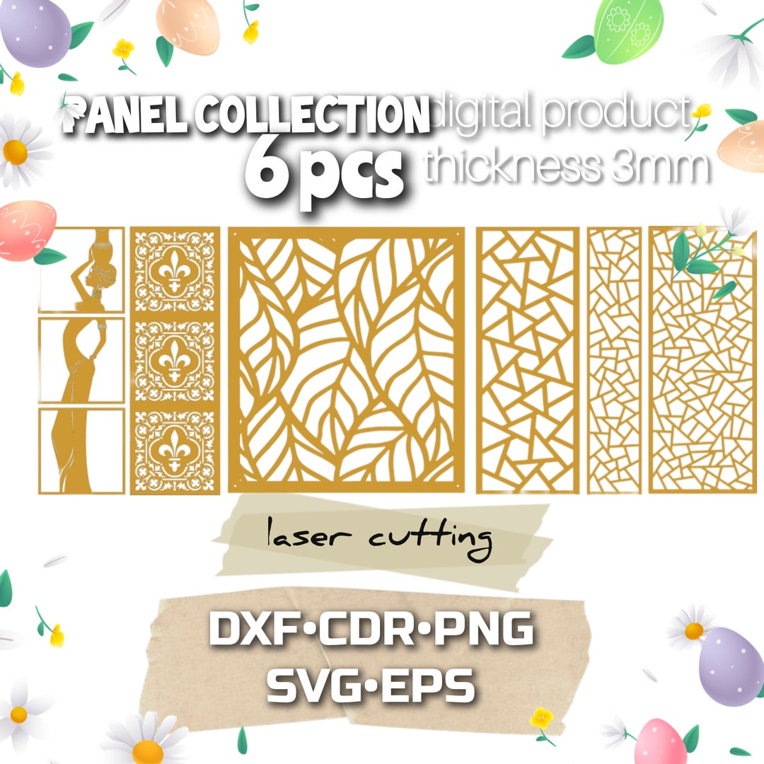 Laser Cut Panels Svg, Panels Collection, Laser Cut Files, Geometric ...