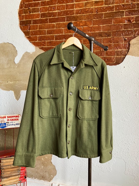 Korean War US Army trench coat, US army wool long coa… - Gem
