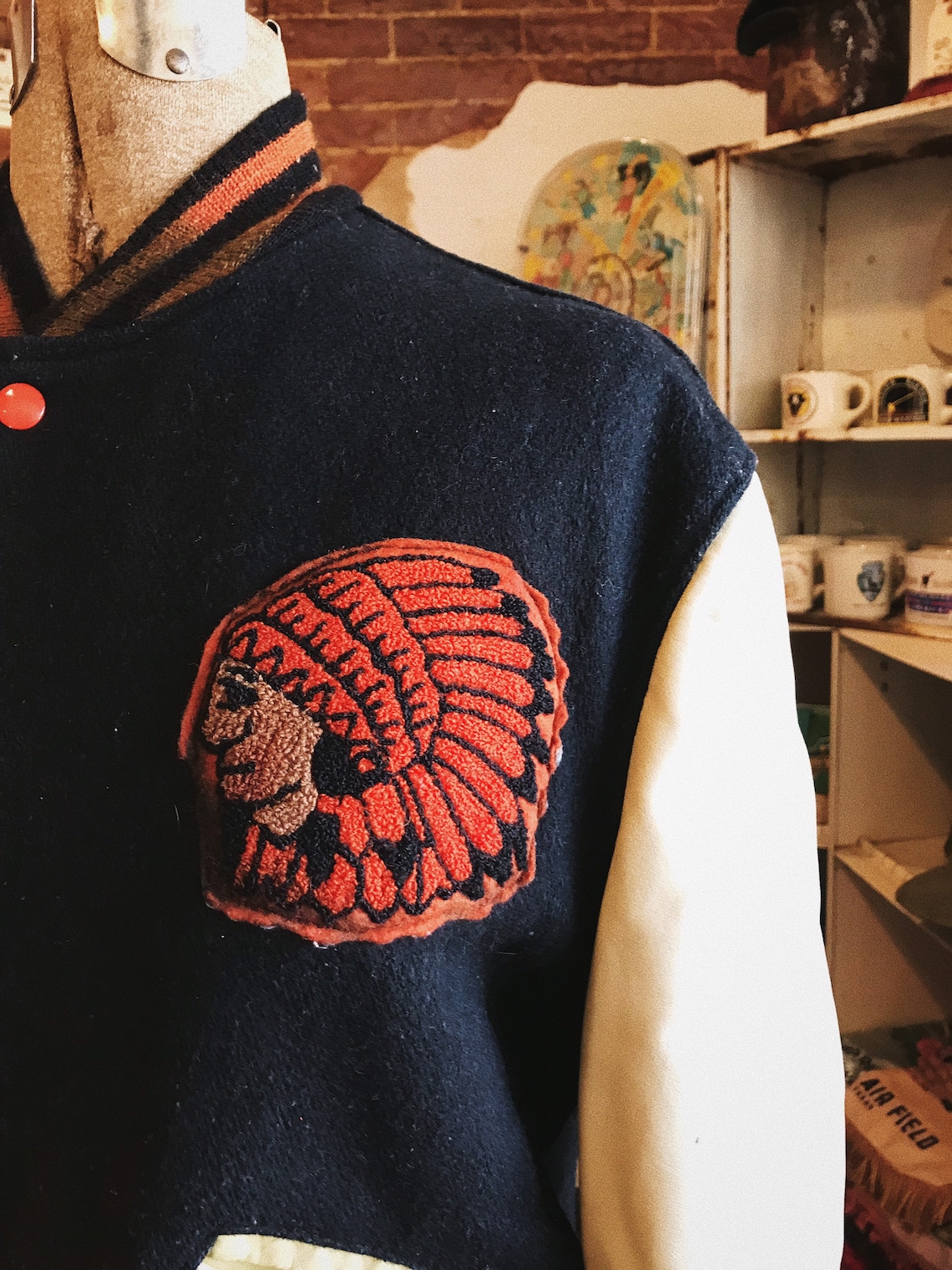 1960s Delong Altamont Indians Letterman Jacket - Etsy