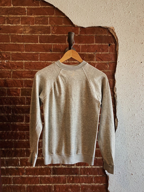 1960’s Heather Grey Stamped Raglan - Gem
