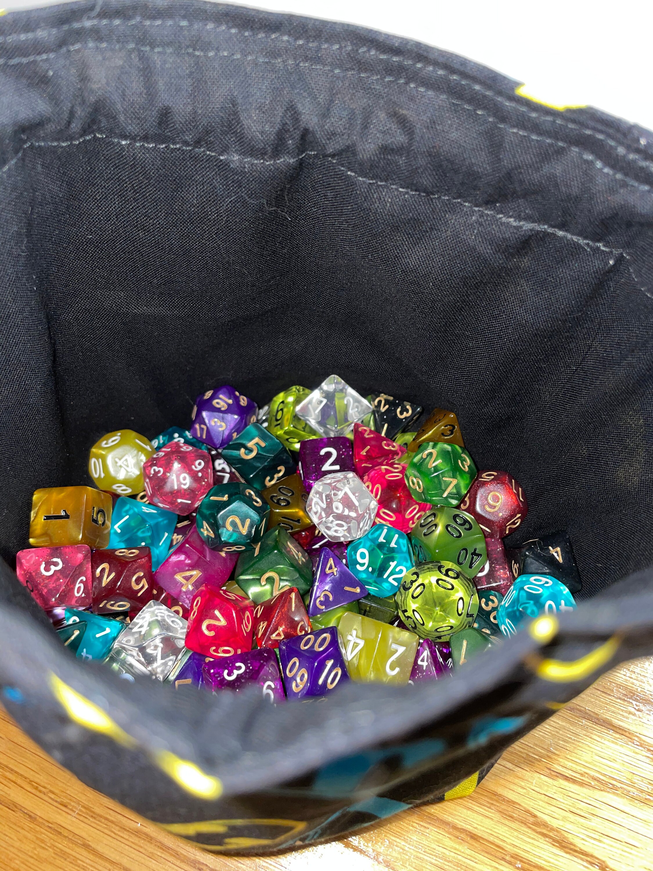 Batman Dice Bag D20 D&D - Etsy