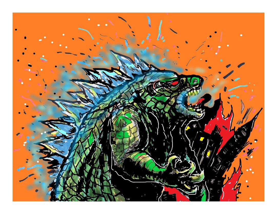 Luke's Monster Limited Edition Art Print - Etsy