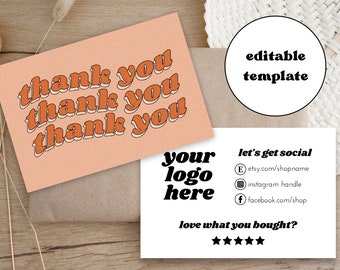 Posh Thank You Notes - Etsy