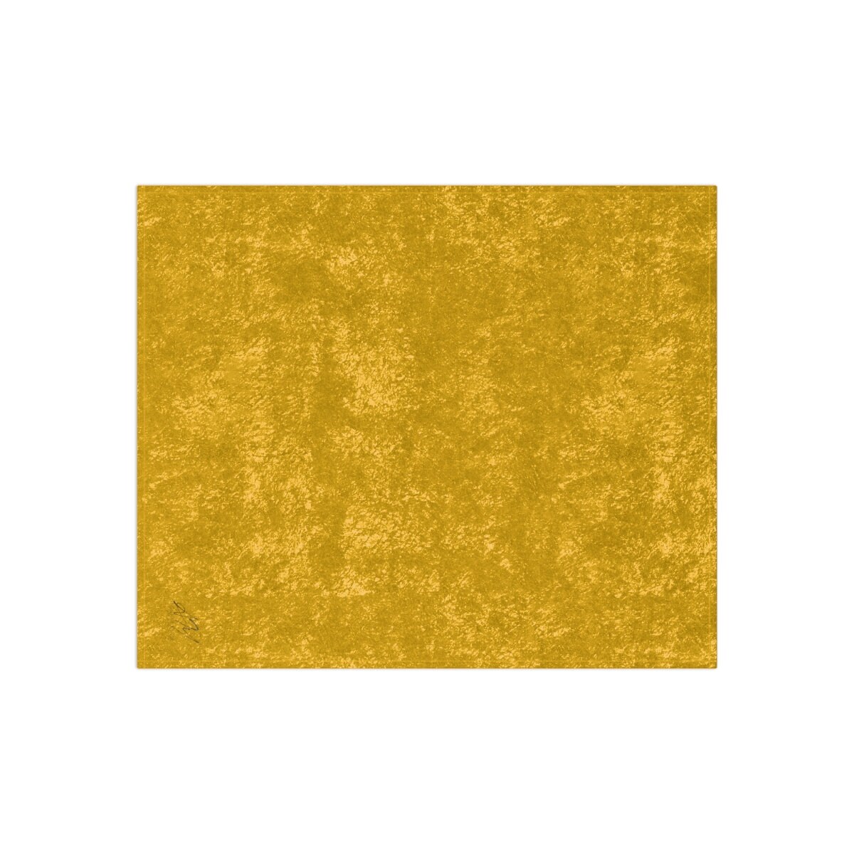 Gold Crushed Velvet Blanket / Large Golden Throw / Warm Cozy - Etsy