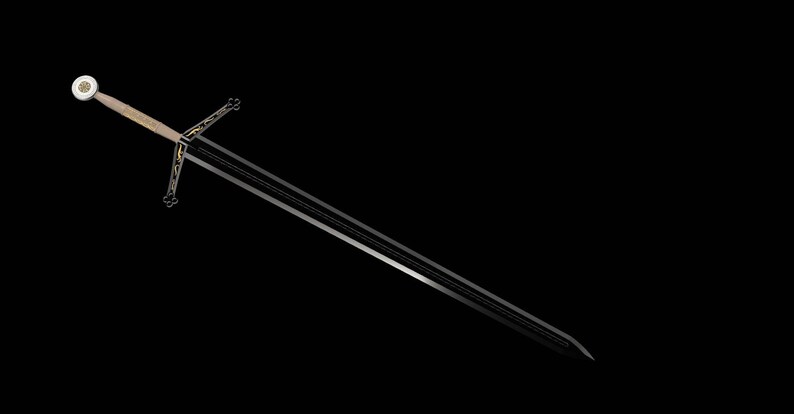 Handmade 3D Printed Claymore Sword Historical Display Prop - Etsy