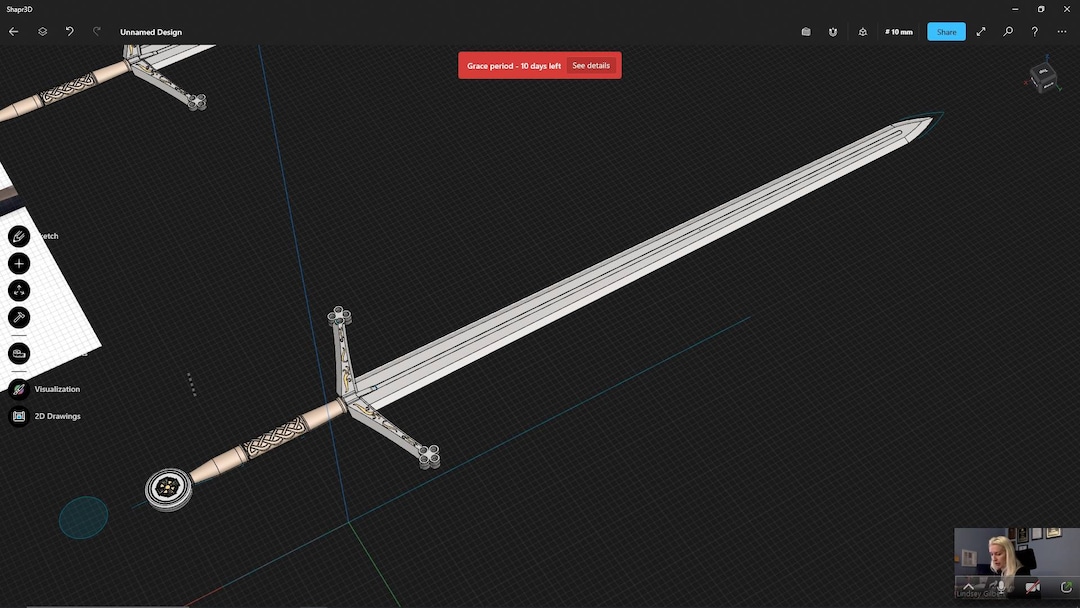 Handmade 3D Printed Claymore Sword Historical Display Prop - Etsy