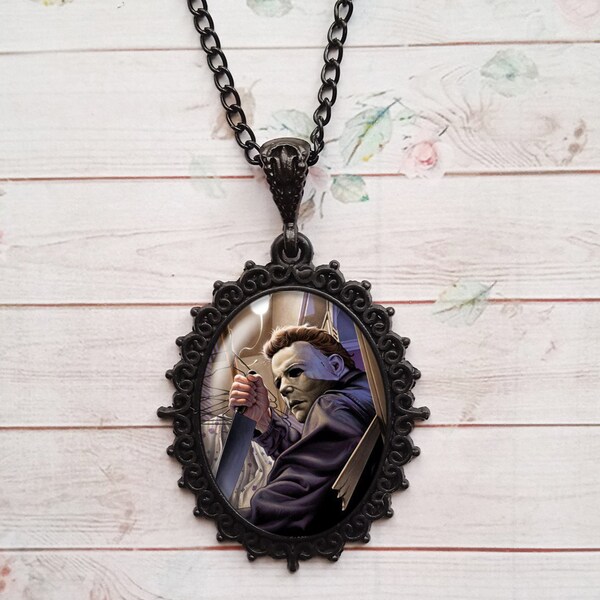 Michael Myers Necklace - Etsy