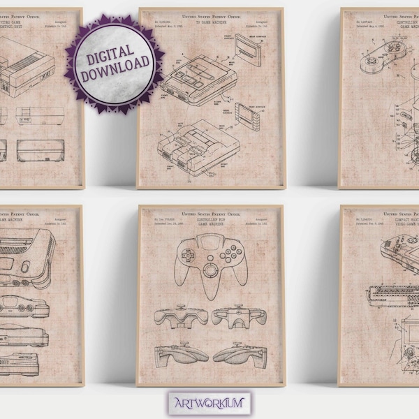 Game Schematic - Etsy
