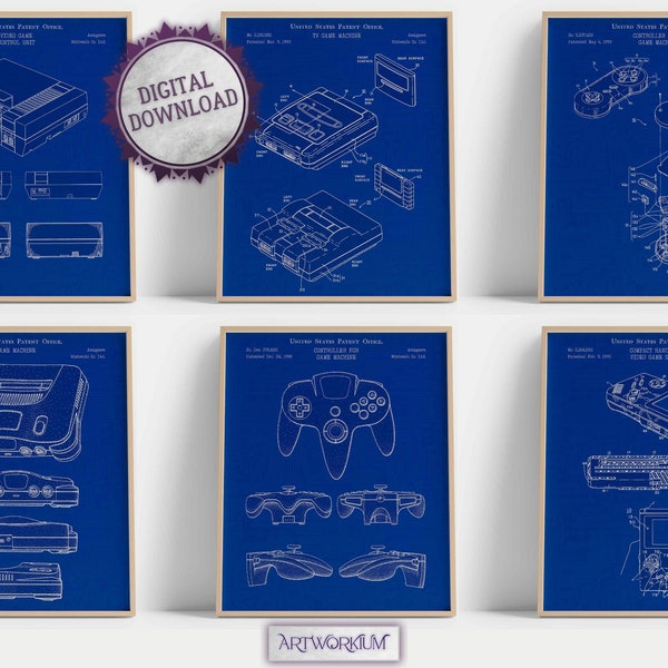 Blueprint Wall Art - Etsy