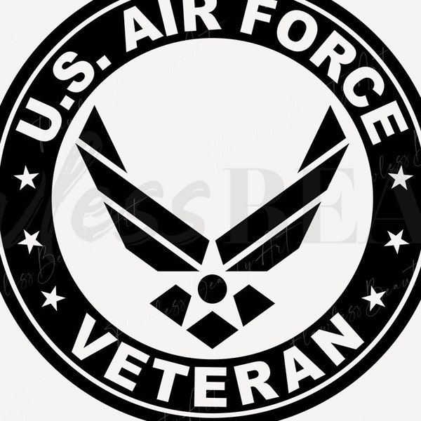 Us Air Force Veteran Svg - Etsy