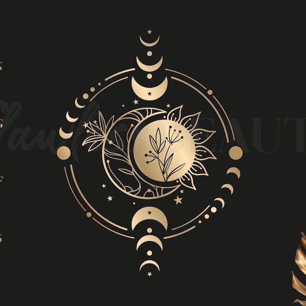Moon Svg' - Etsy