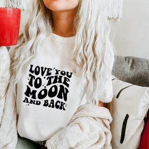 Love You to the Moon and Back Svg, Valentine Day Svg, Png, Eps, Dxf ...