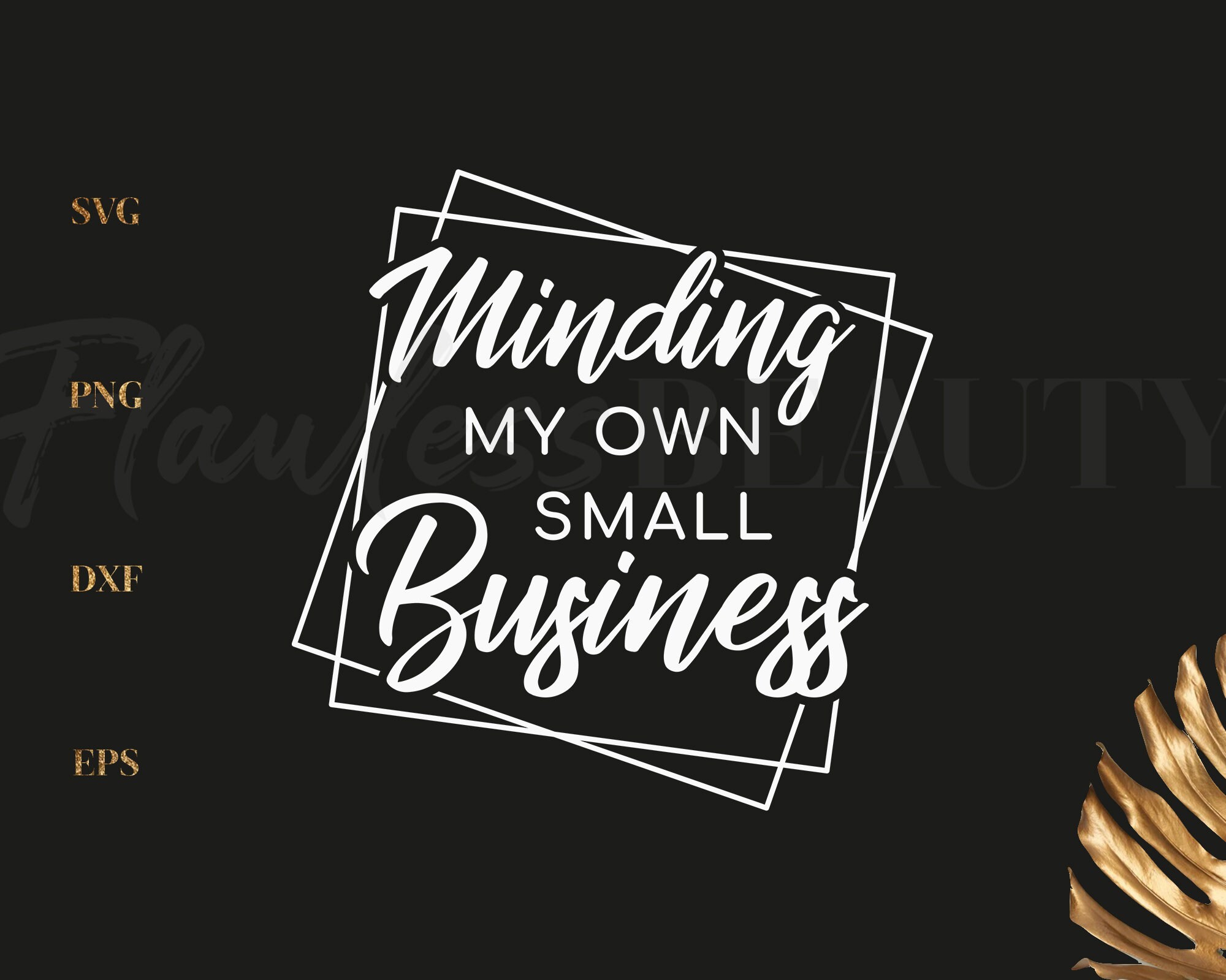 Minding My Own Small Business Svg Boss Babe Svg Owner Svg - Etsy