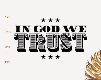 In God We Trust - Etsy