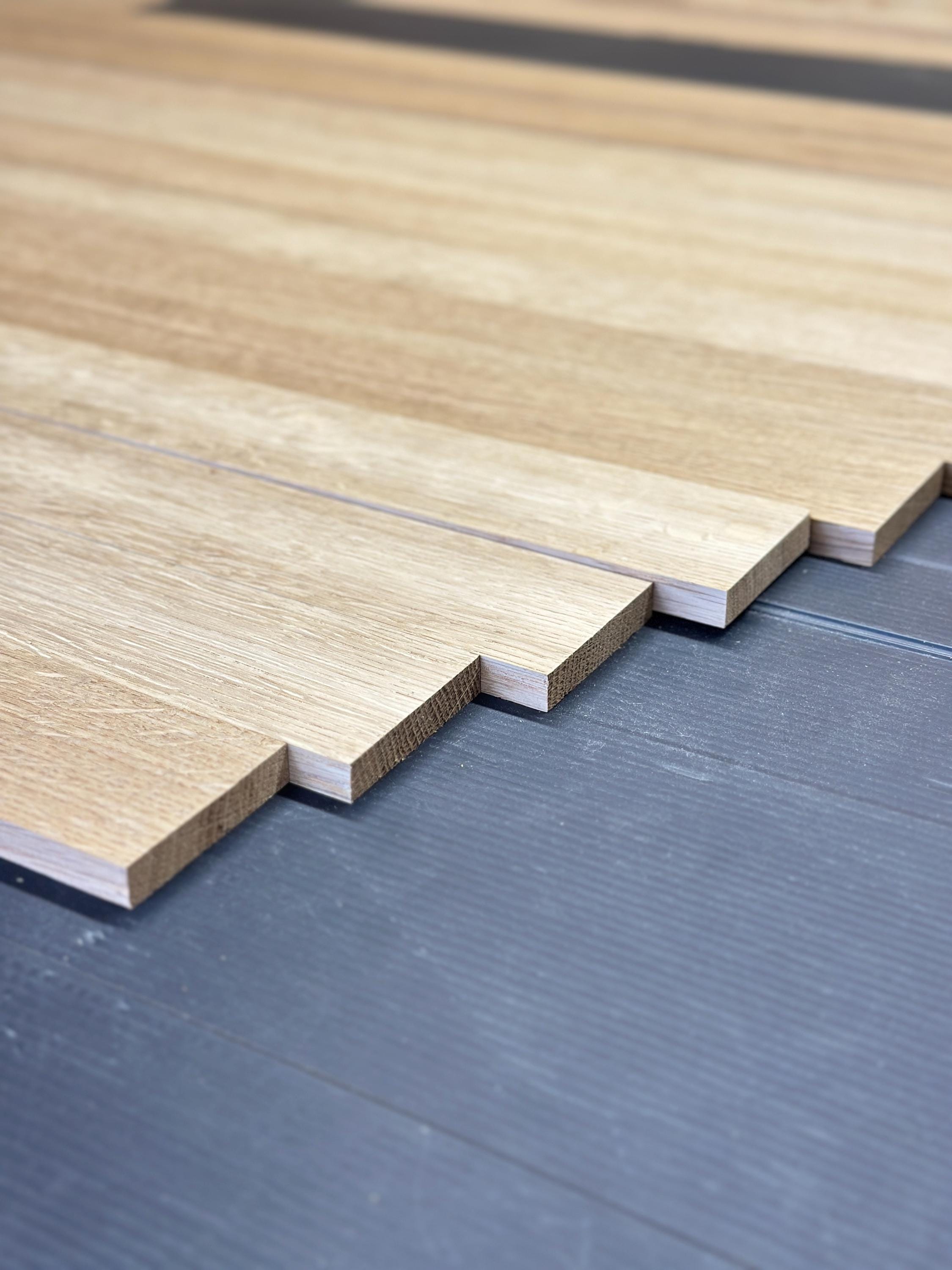Solid Oak Hardwood Timber Slats, Planed PAR, Kiln Dried, 1100mm X 50mm ...