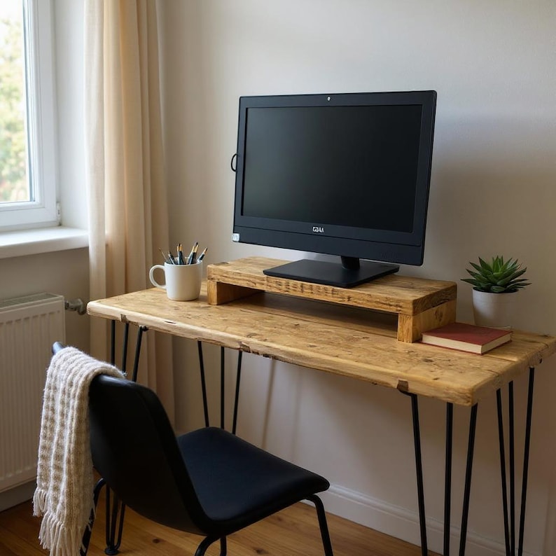 Reclaimed Scaffold Boards: Choose Your Finish for Rustic Shelves, Desks ...