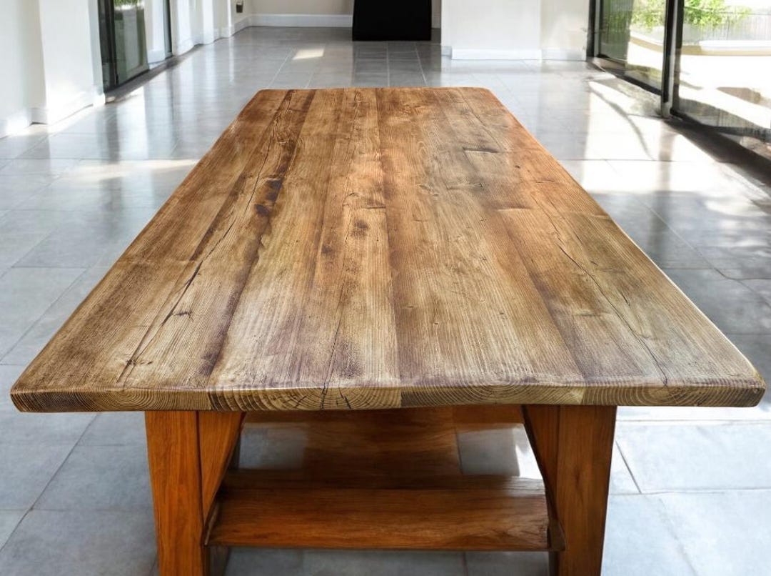 Reclaimed Scaffold Board Table Tops Bespoke, Handmade & Eco-friendly - Etsy