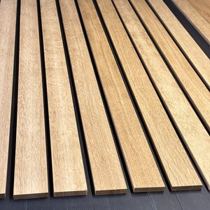 Solid Oak Hardwood Timber Slats, Planed PAR, Kiln Dried, 1100mm X 50mm ...