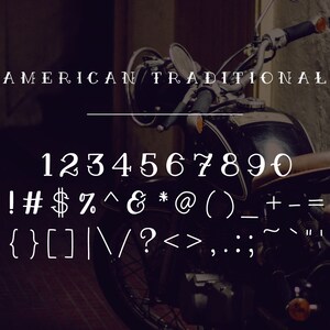American Traditional Font - Tattoo Font, Traditional Tattoo Font ...