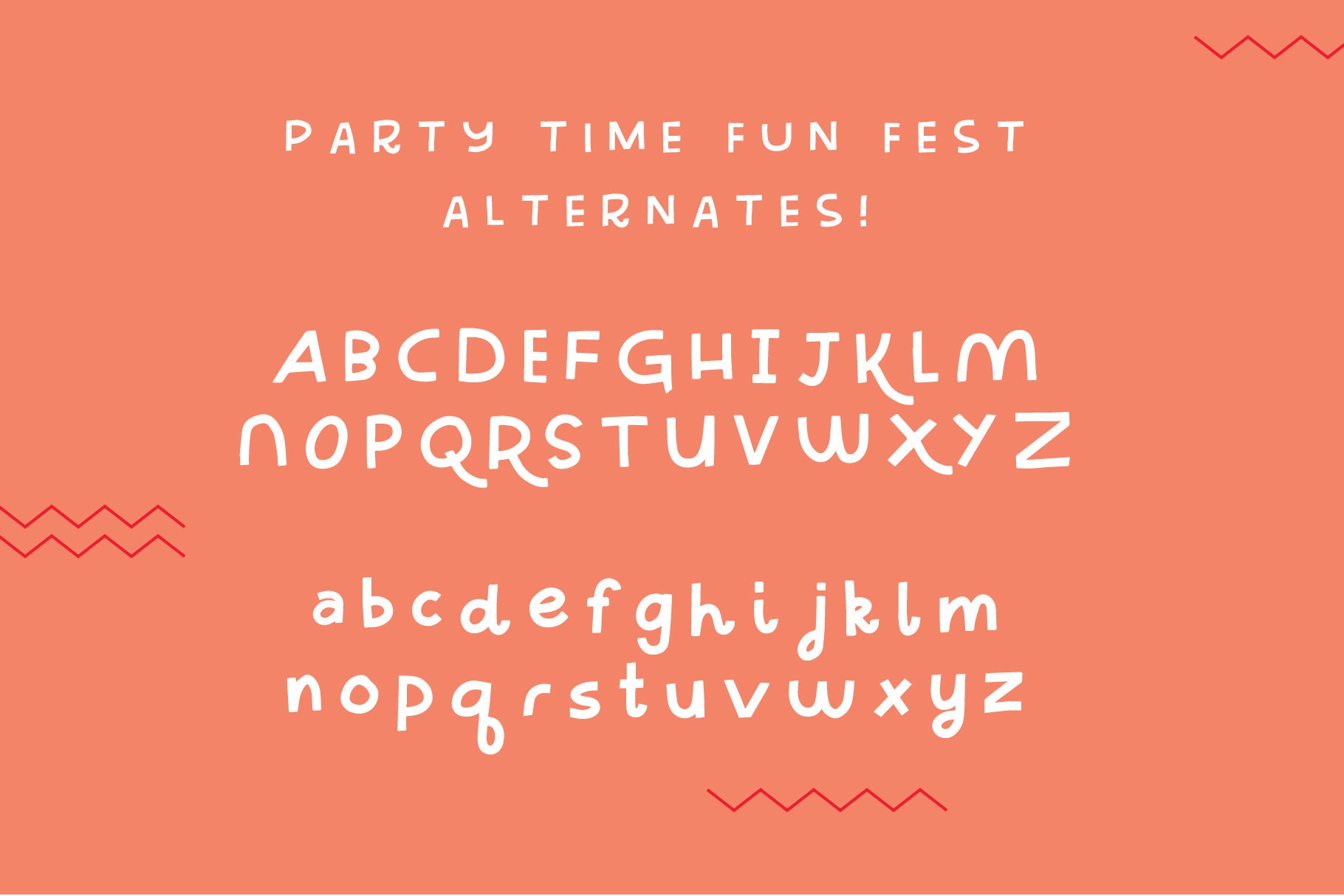 Party Time Fun Fest Font - Fun Font, Kids Font, Party Font, All Caps ...