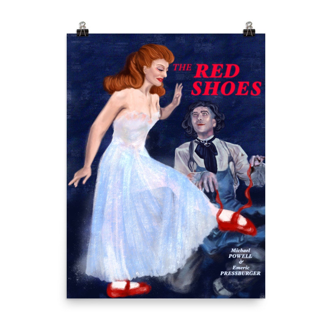 THE RED SHOES Poster - Etsy