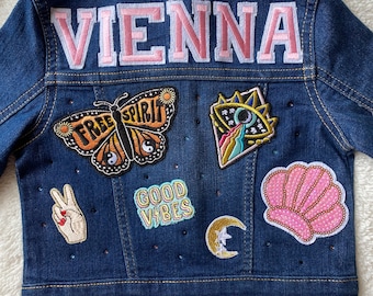 Custom Concert Music Jean Jacket for Babies, Toddlers, Kids and Adults ...