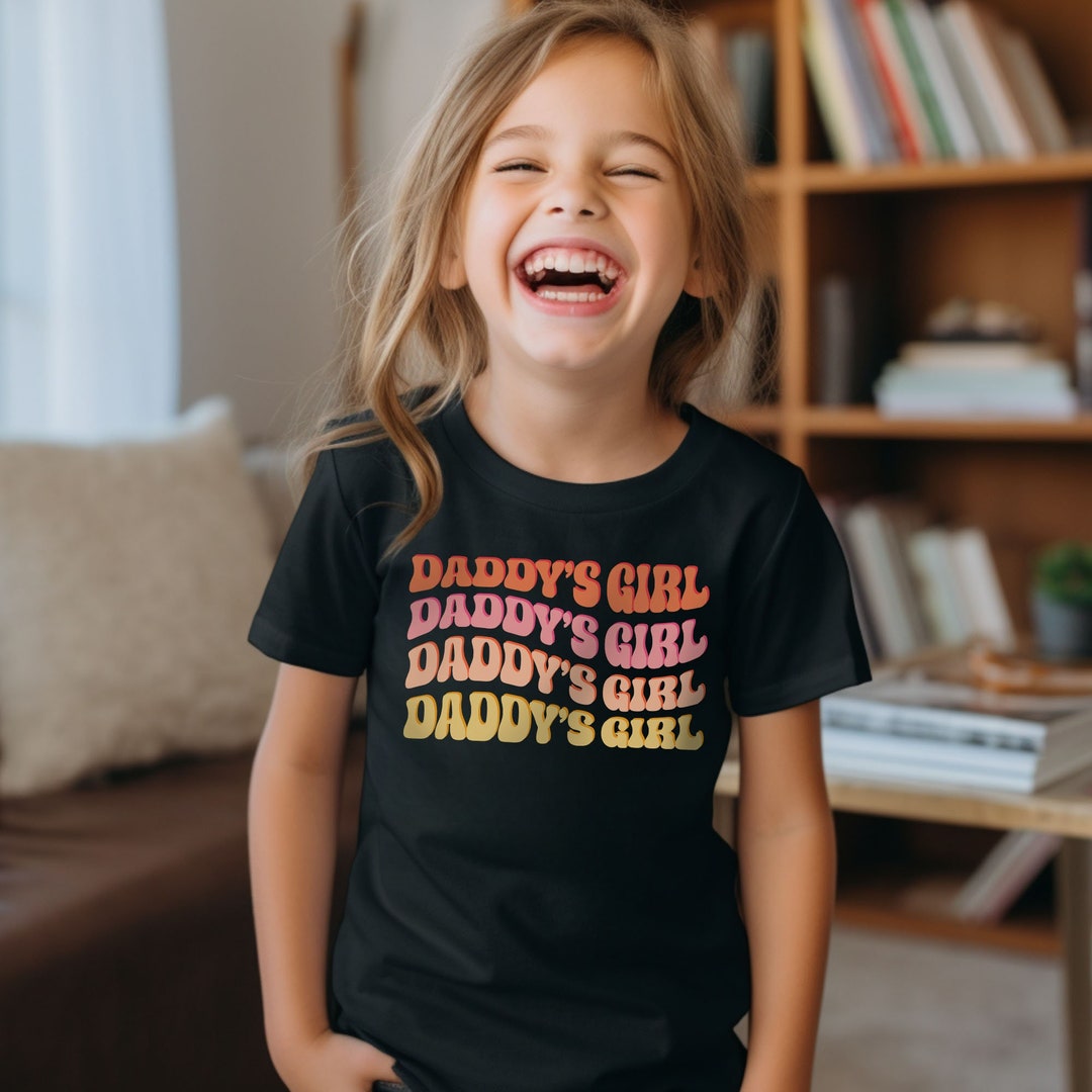 Daddys Girl Tshirt Daddy Shirt Daughter Shirtfathers Etsy
