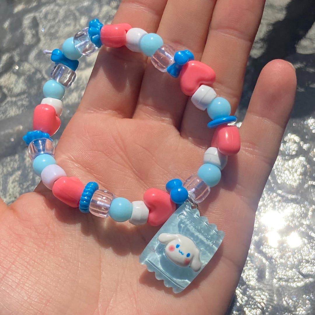 Cinnamoroll Snacks Kandi Bracelet - Etsy