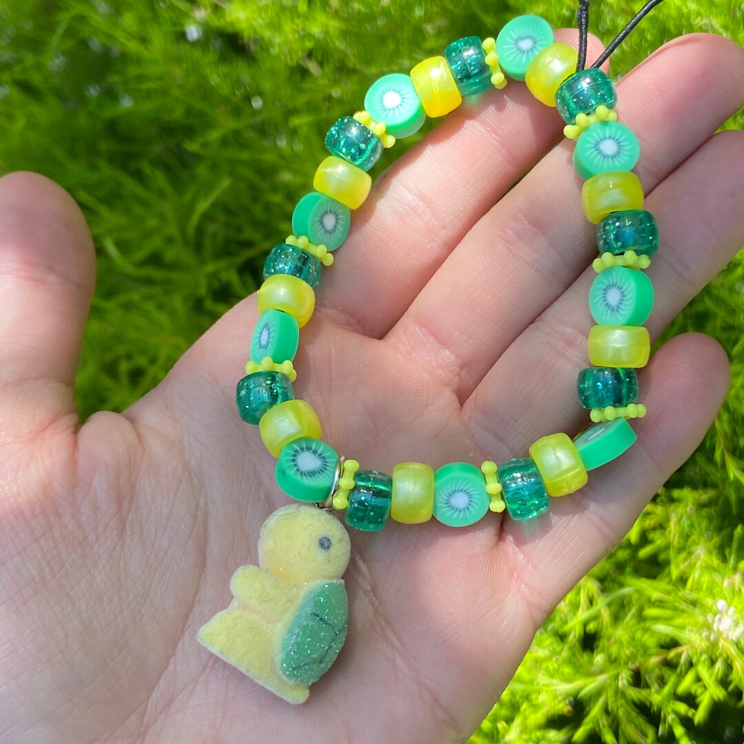 Fuzzy Turtle Kandi Bracelet - Etsy