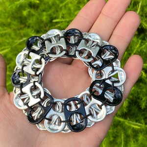 Black Soda Tab Cuff Bracelet - Etsy