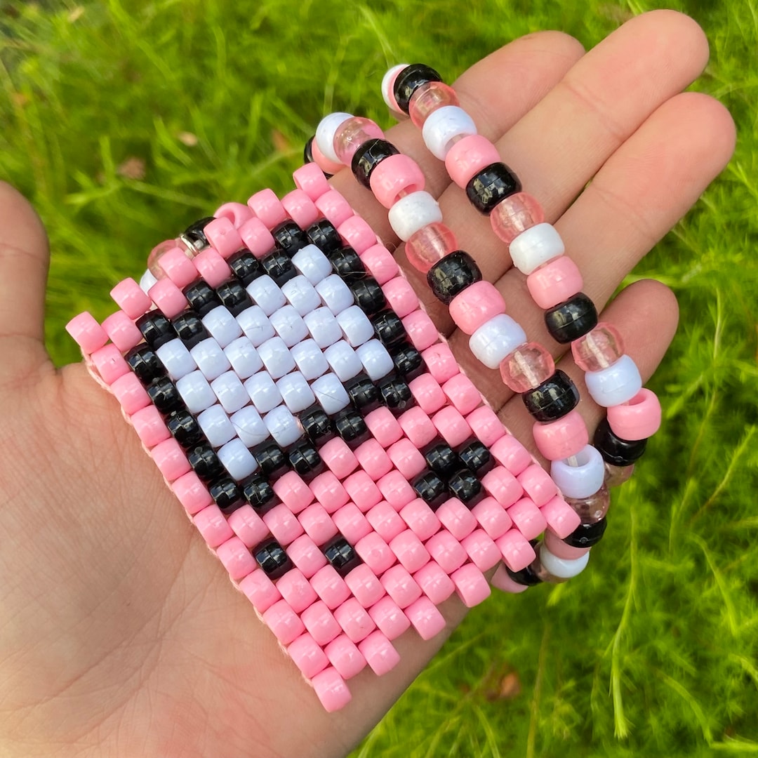 Pink Gameboy Kandi Necklace V2 - Etsy