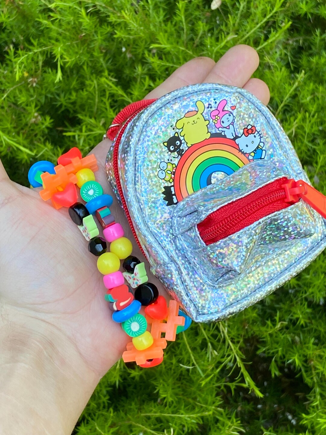 Hello Kitty Backpack Kandi Necklace - Etsy
