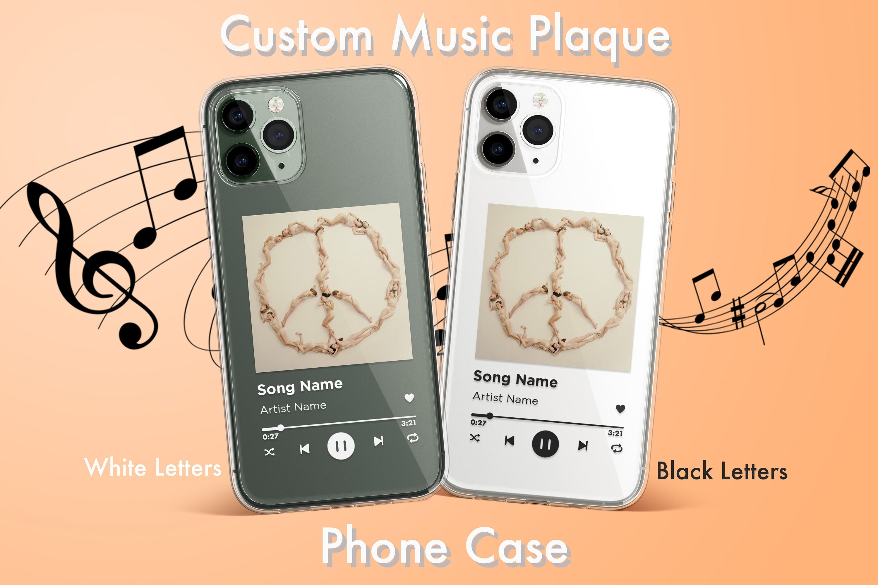 Custom Music Plaque Case Music Player Song Cover for Iphone 12 - Etsy UK