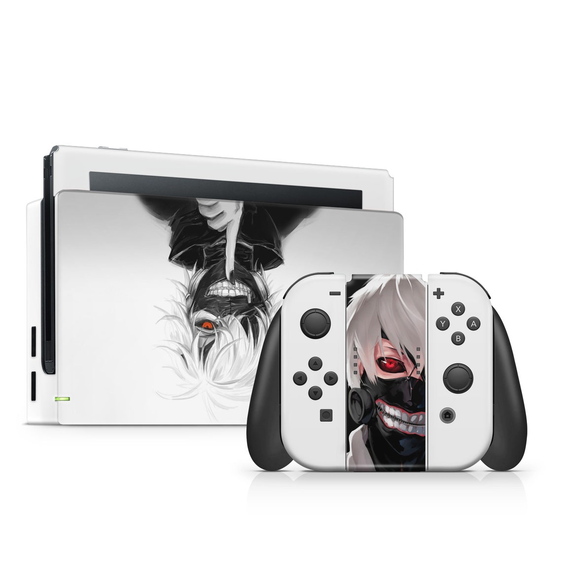 Anime Nintendo Switch Skin Cute White Pattern Nintendo Switch - Etsy