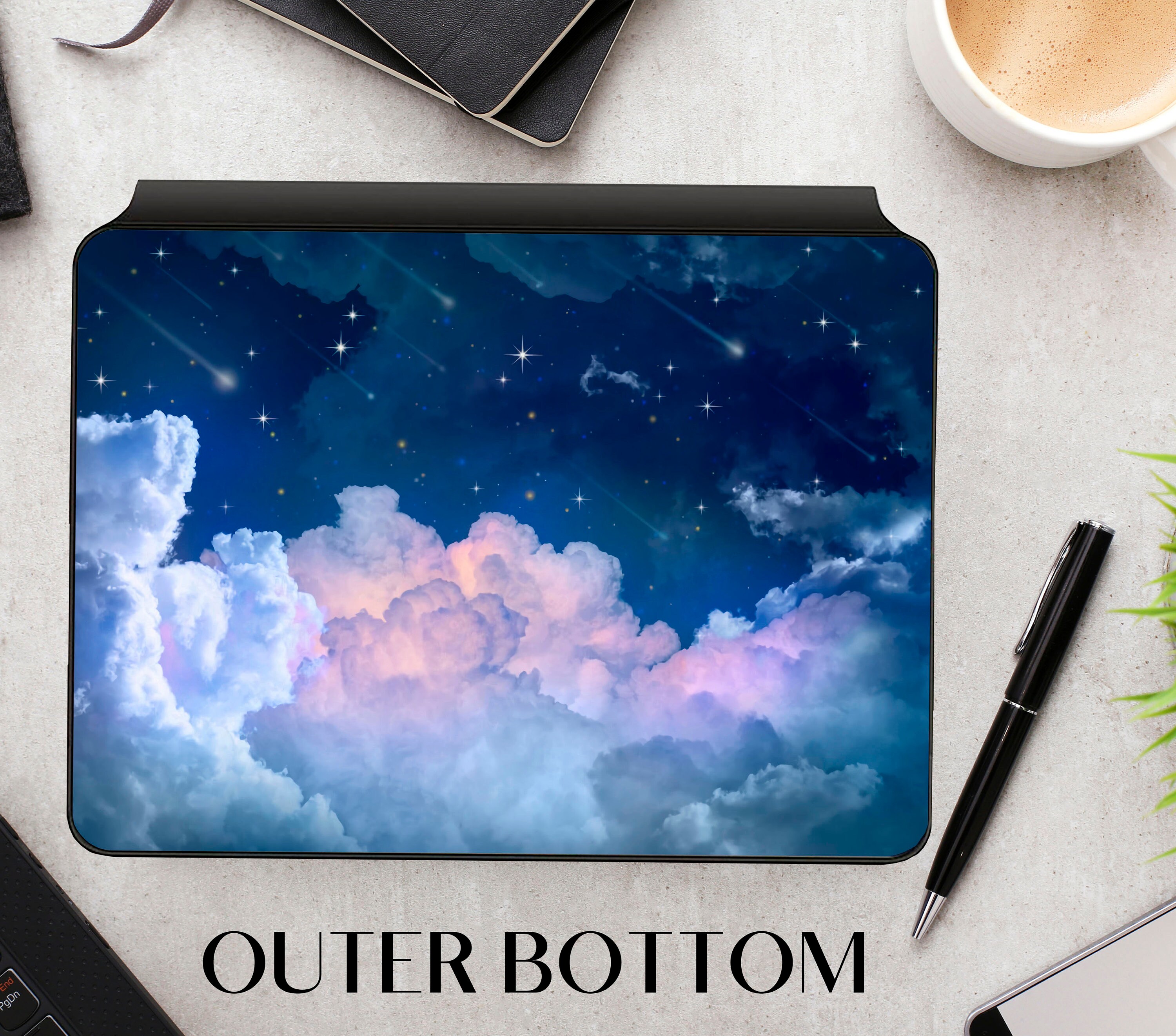 Starry Sky Skin Magic Keyboard Skin Vintage Vinyl Decal for - Etsy