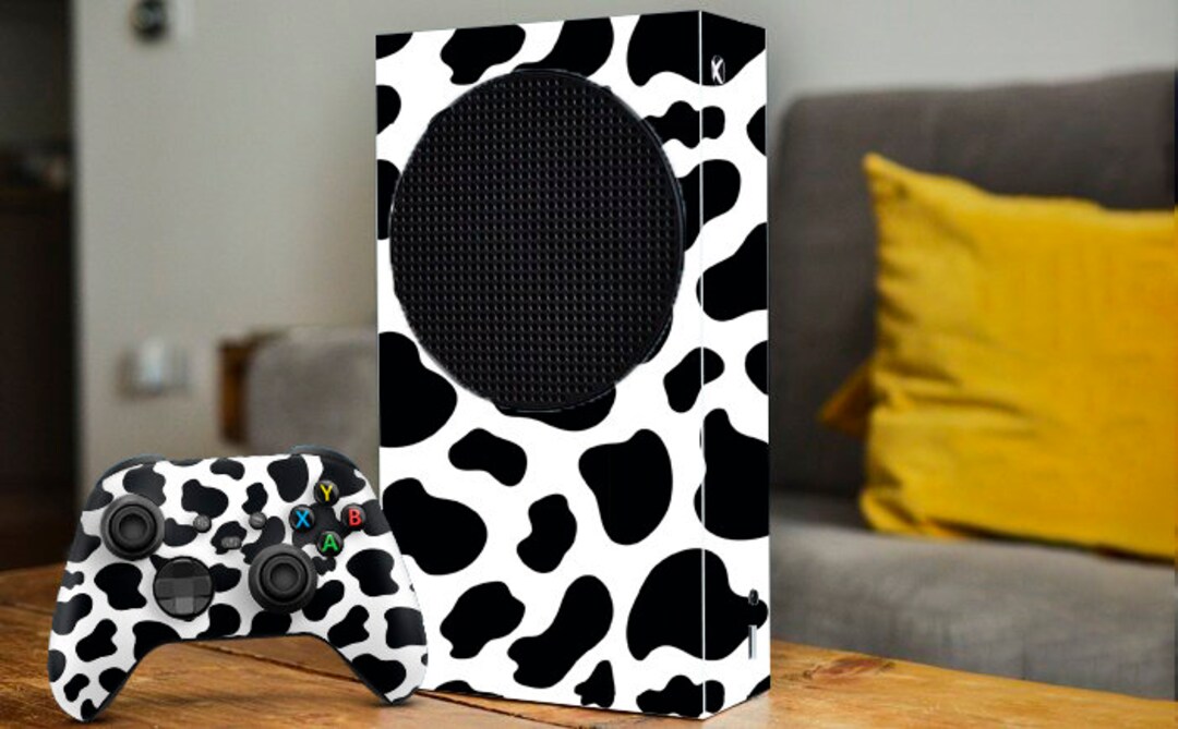 Cute Cow Xbox One X Skin Xbox One S Black White Skin Xbox 360 Xbox ...