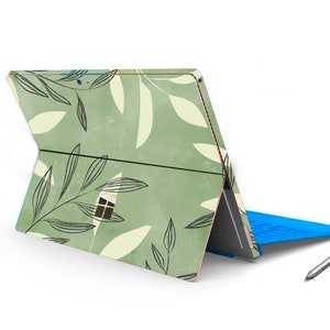Green Leaves Leaf Surface Laptop 2 Skin Nature Surface Book 2 Surface ...