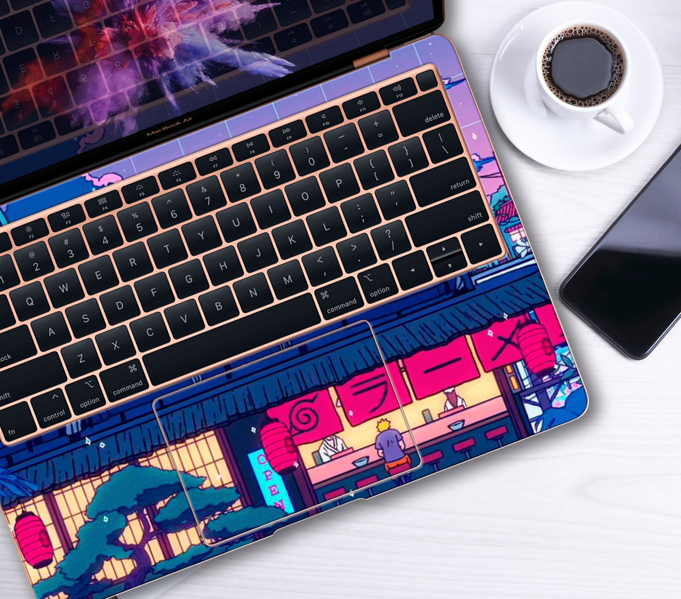 Japanese Restaurant MacBook Skin Anime MacBook Air 13 New MacBook Pro ...
