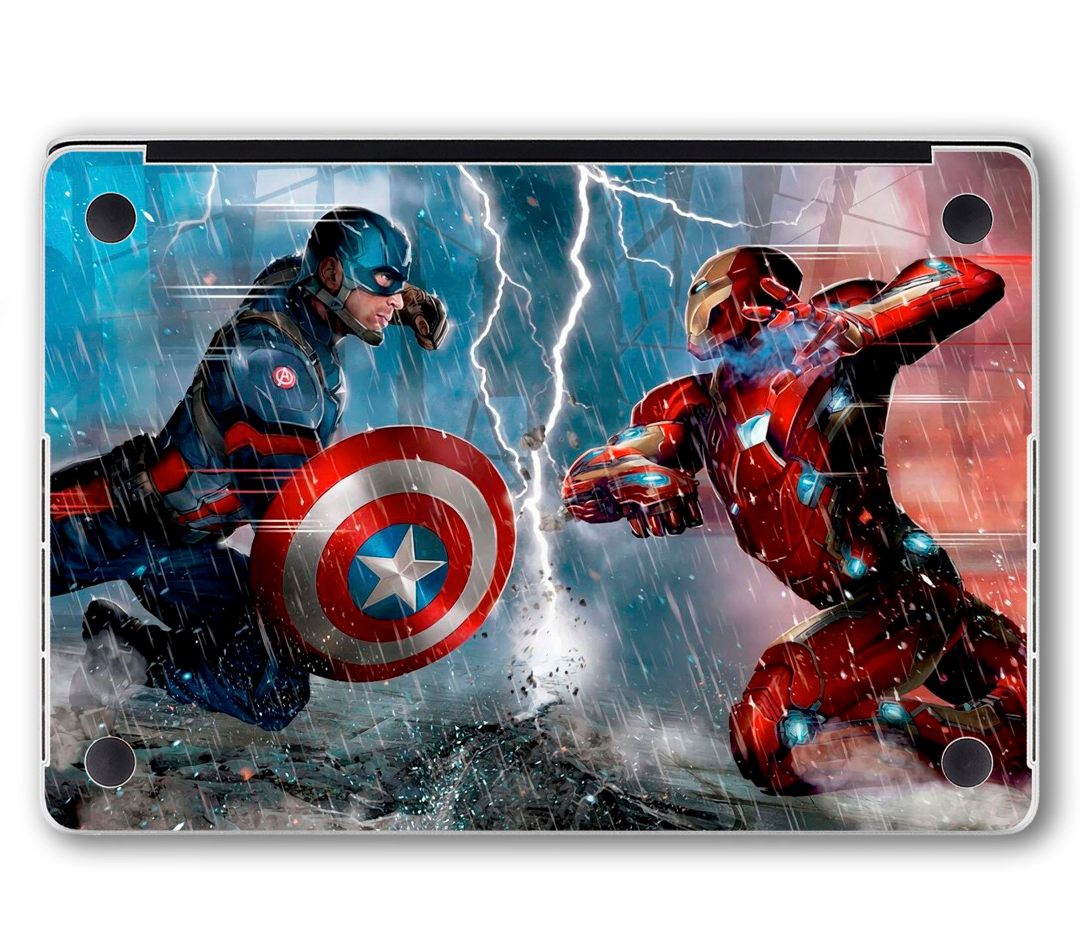 Comic MacBook Skin Decal MacBook Pro Stickers Super Heroes - Etsy