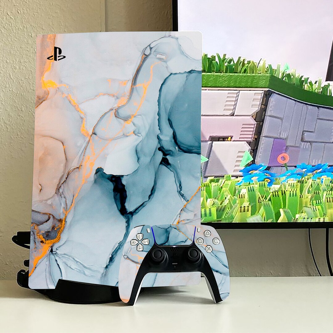 Marble PS5 Skin PS5 Console Skin Ps5 Controller Skin Ps5 Controller ...